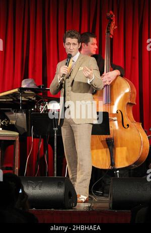 Matthew Morrison gig - London. Matthew Morrison performs at the HMV ...