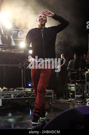 Professor Green live on stage at De Montfort Hall in Leicester ...