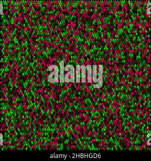 Pixelated point background based on primary colors and their ...