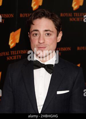 Ricky Boleto attends the Royal Television Society Awards at the ...