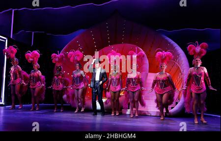 Nigel Harman as Simon Cowell performing during a photocall for The X ...