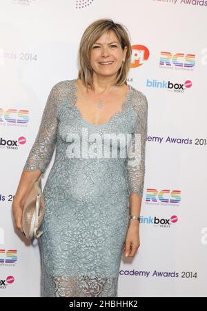 Penny Smith attends The Radio Academy Awards at the Grosvenor House ...