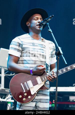 Labrinth performs on stage at Wireless Festival in Finsbury Park in ...