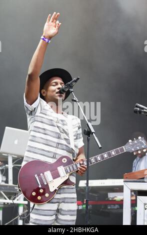 Labrinth performs on stage at Wireless Festival in Finsbury Park in ...