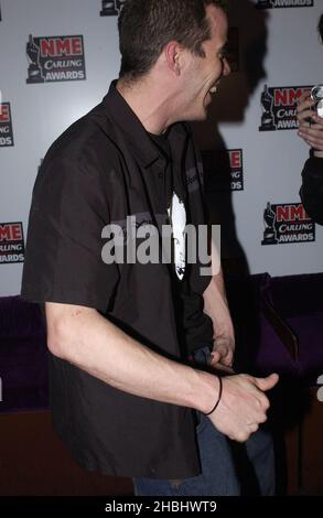 Steve O from Jackass photographed at the NME Carling awards at PoNaNa ...