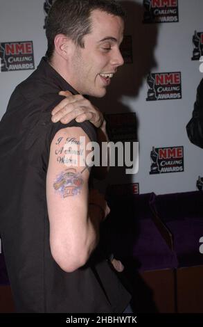 Steve O from Jackass photographed at the NME Carling awards at PoNaNa ...