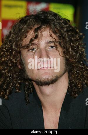 Portrait of The Sleepy Jackson Stock Photo - Alamy