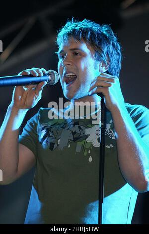 Daniel Bedingfield performs and switches on Regent Street Christmas ...