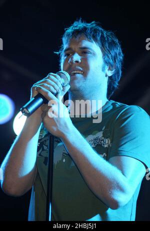 Daniel Bedingfield performs and switches on Regent Street Christmas ...