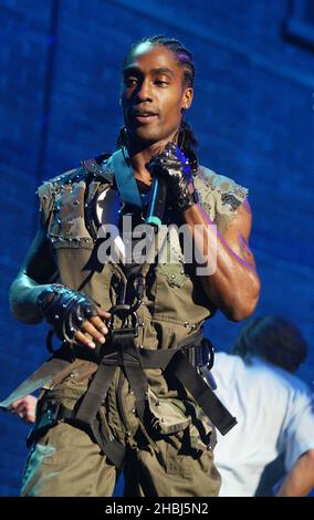 Blue promote their new album "Guilty" and perform live in concert at ...