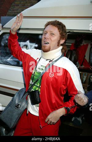 Bo Selector with Avid Merrion, arrives at the Virgin Megastore to ...