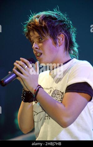 Alex Parks plays G-A-Y at London's Astoria. *** Local Caption *** Alex ...