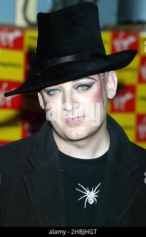 Former Culture Club frontman Boy George signs copies of his March 3 ...