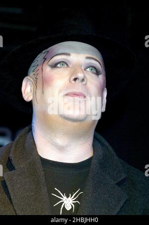 Former Culture Club frontman Boy George signs copies of his March 3 ...