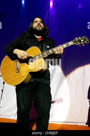 Magic Numbers perform on stage at the the Teenage Cancer Trust, at the ...