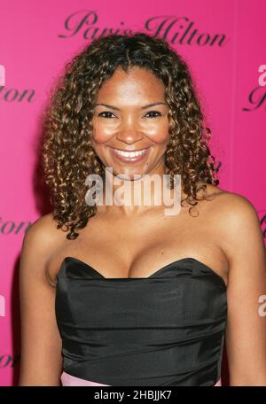 Jane Raynsford of The Bill at Paris Hilton's Fragrance Launch Party ...