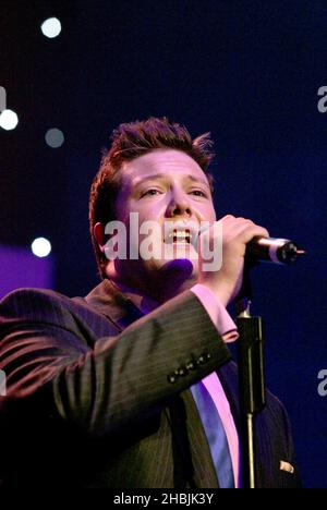 Jonathon Ansell; Mike Christie; Ben Thappa and Matt Stiff of operatic ...