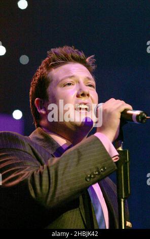 Jonathon Ansell; Mike Christie; Ben Thappa and Matt Stiff of operatic ...