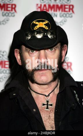 Lemmy Kilminster poses in the awards room for winner of the Golden God ...