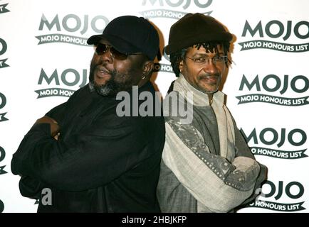 Sly and Robbie arrive at The MOJO Honours List 2005, the music magazine ...