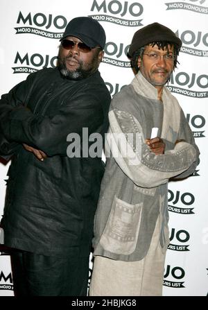 Sly and Robbie arrive at The MOJO Honours List 2005, the music magazine ...