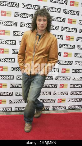 Stuart Cable ex Stereophonic drummer arrives at the Kerrang! Awards ...