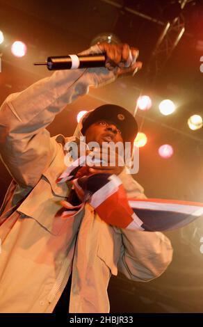 British rapper Sway performs at the Carling Academy Islington on March ...