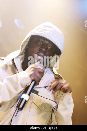 British rapper Sway performs at the Carling Academy Islington on March ...