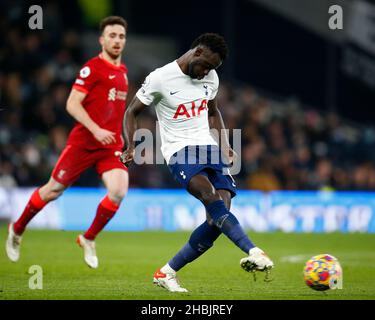 Tottenham Hotspur's Davinson Sanchez during the Premier League match at ...