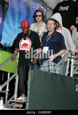 Jonathan Ross and Dizzee Rascal Stock Photo - Alamy