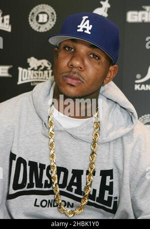 The Game appeared at Lillywhites sports store in London to sign a ...