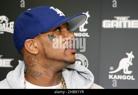 The Game appeared at Lillywhites sports store in London to sign a ...