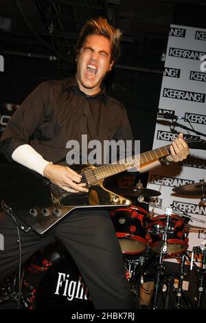 Charlie Simpson of Fightstar attending the Kerrang Day of Rock at ...