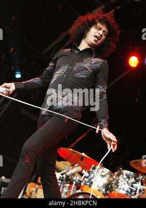 Cedric Bixler-Zavala of The Mars Volta performs at the Welcome To ...