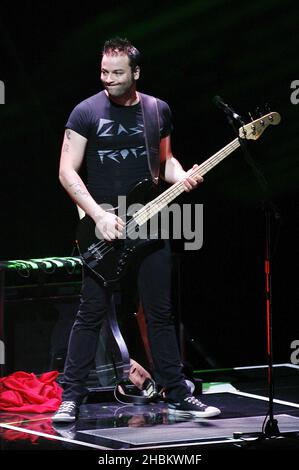 Muse band perform live on stage during their Simulation Theory tour at ...