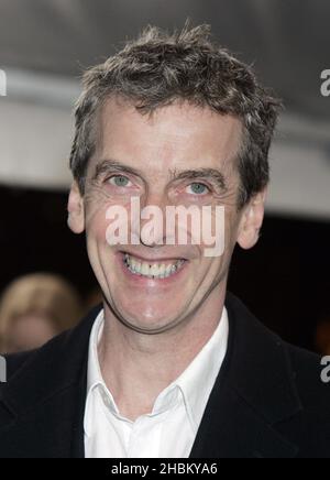 Peter Capaldi arrives at the British Comedy Awards held at the O2 Arena ...