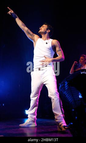 Peter Andre performs at Indigo 02, London Stock Photo - Alamy