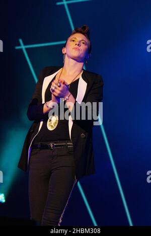 Elle Jackson of La Roux performs at The 02 Academy,Brixton,London Stock ...