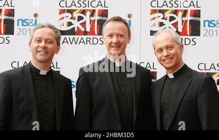 Father Eugene O'Hagan, Father Martin O'Hagan and Father David Delargey ...