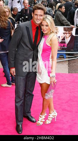 Stephen Bowan of Blake and Hofit Golan arrive at the Killers premiere ...