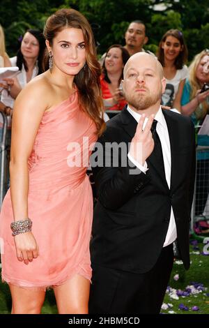 Nikki Reed and David Slade (director) arrive at the Twilight Saga ...