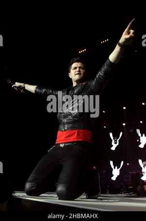 Danny O'Donoghue of The Script on stage during Capital FM's Jingle Bell ...