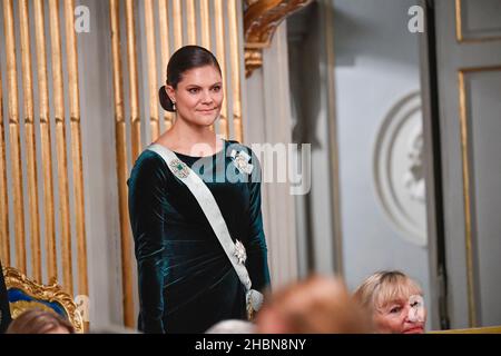 Crown Princess Victoria attends the Swedish Academy´s Annual Grand ...