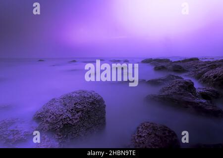This long exposure picture taken at Laka beach which is most beautiful ...