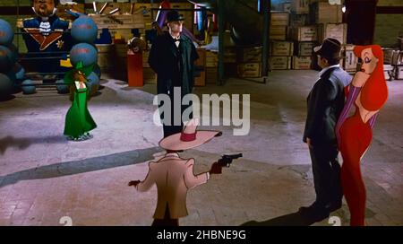 ROGER RABBIT, CHRISTOPHER LLOYD, BOB HOSKINS, WHO FRAMED ROGER RABBIT ...