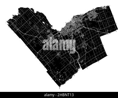 City map Ottawa, travel vector poster design Stock Vector Image & Art ...