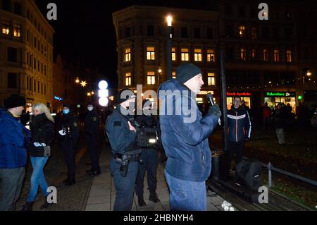 Im Bild: Sebastian Wippel; Tino Chrupalla, Sebastian Wippel, Jens ...