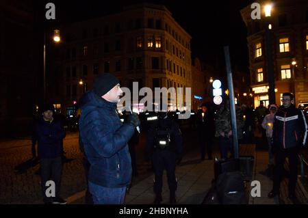 Im Bild: Sebastian Wippel; Tino Chrupalla, Sebastian Wippel, Jens ...