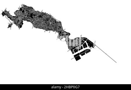 Urban vector city map of Kawasaki, Japan Stock Vector Image & Art - Alamy