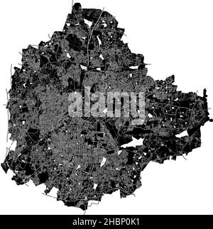 Urban vector city map of Bangalore, India Stock Vector Image & Art - Alamy